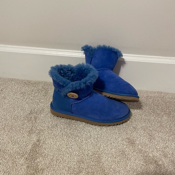 UGG | Other | Mini Blue Ugg Boots | Poshmark